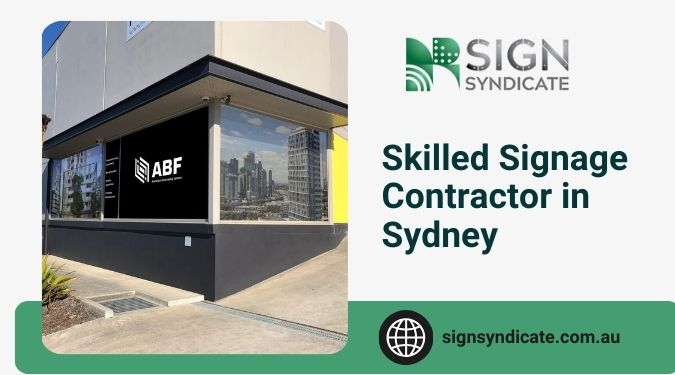 Avoid Font Mistakes in Signage Design for Sydney Installers